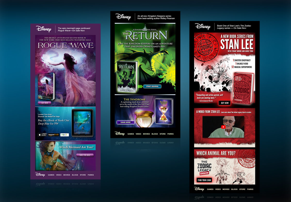 Email Ad Design - The Lawnsby Group - creative agency