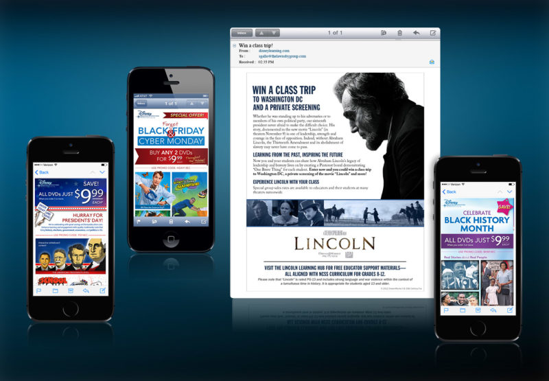 Email Ad Design - The Lawnsby Group - creative agency