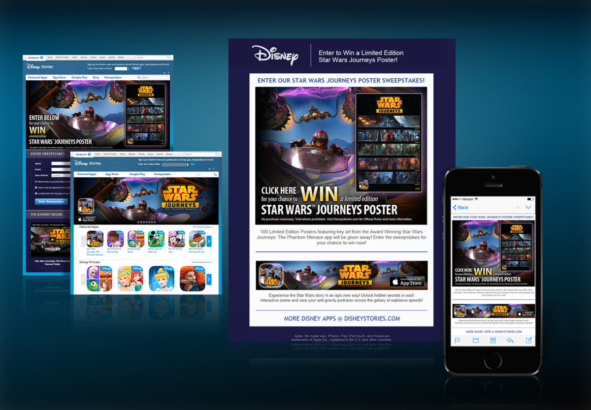 Email Ad Design - The Lawnsby Group - creative agency